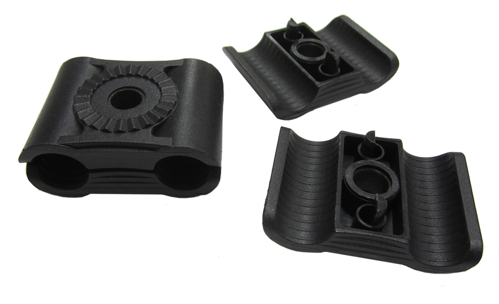 DOUBLE CLAMP TO SUIT 1/2" CORRUGATED COAXIAL CABLE (KIT OF 10) TH494-DC12